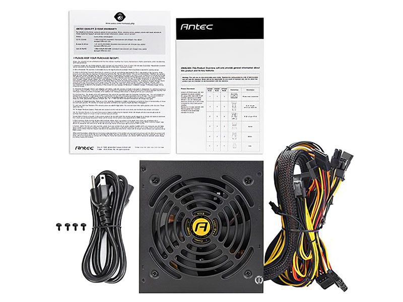 mini-itx.com: Antec VP500P Plus 500W ATX Power Supply psu