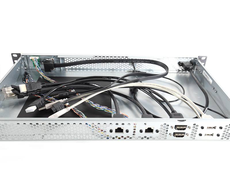 mini-itx.com: Mini-ITX AV250 Short Depth 1U Mini-ITX AV Chassis case
